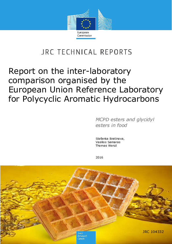 (PDF) Report on the inter-laboratory comparison organised by the ...