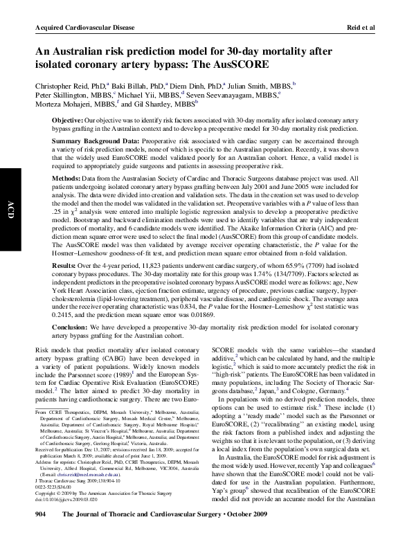(PDF) Use of a Bayesian statistical model for risk assessment in ...
