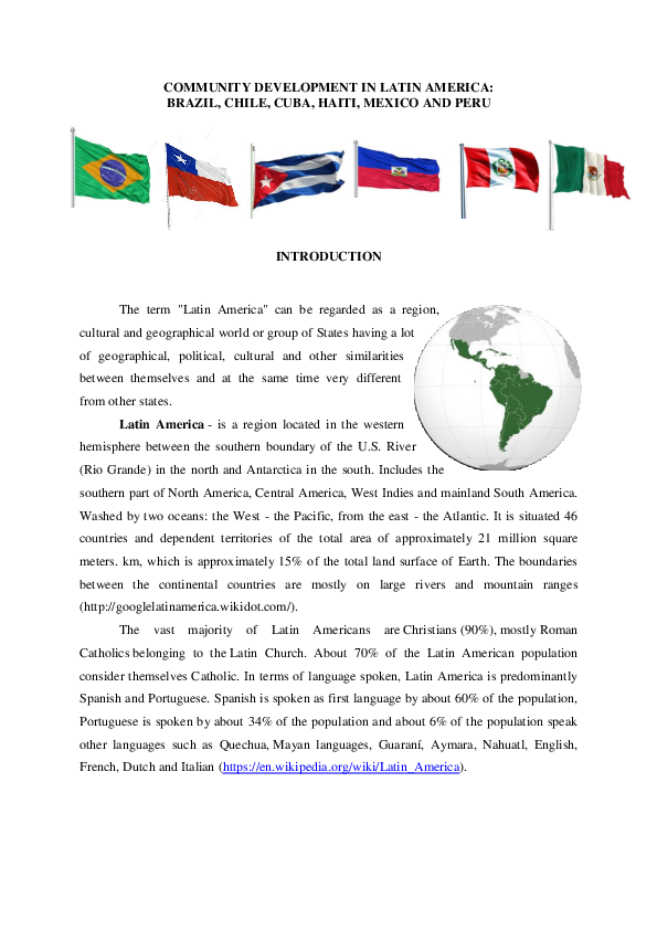 (DOC) Latin America SYNTHESIS REPORT RLVILLANUEVA