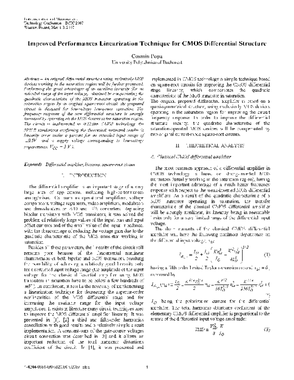 (PDF) Instrumentation and Measurement Technology Conference -IMTC 2007 ...