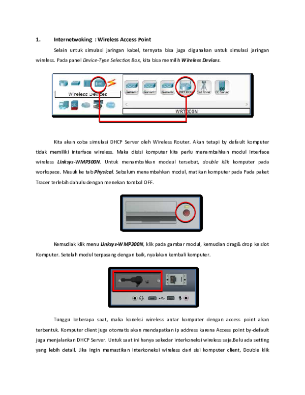 (PDF) Internetwoking : Wireless Access Point