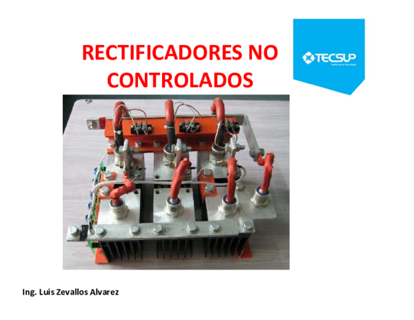 (PDF) RECTIFICADORES NO CONTROLADOS