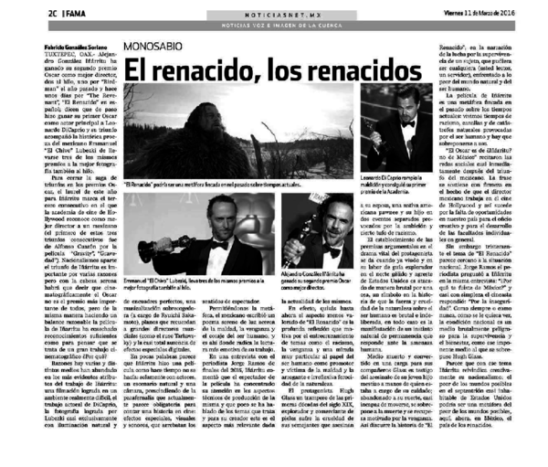 (PDF) El renacido, los renacidos