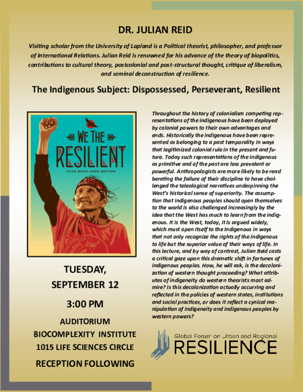 (PDF) The Indigenous Subject: Dispossessed, Perseverant, Resilient