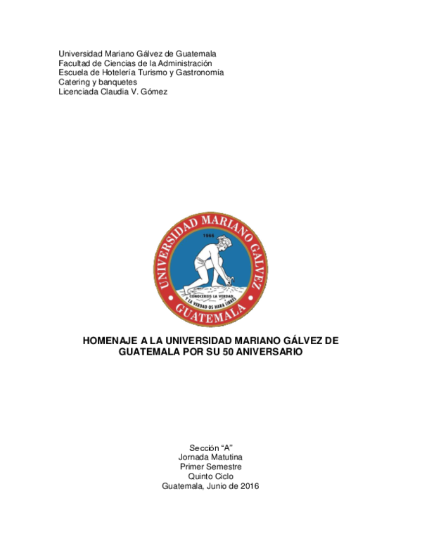 (PDF) Universidad Mariano Gálvez de Guatemala Facultad de Ciencias de ...