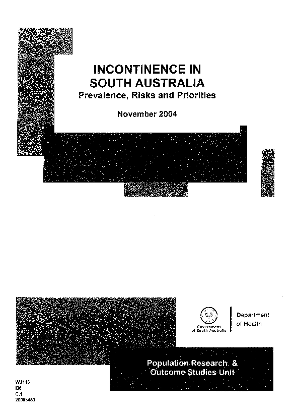 (PDF) Incontinence in South Australia: prevalence, risk and priorities