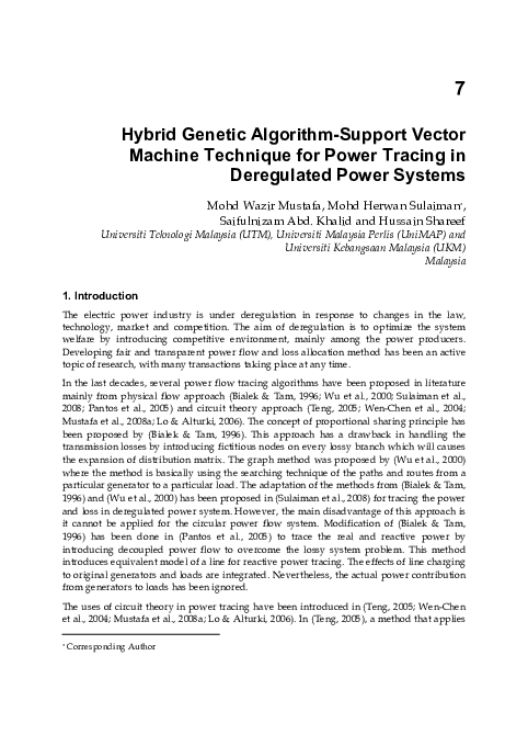 Pdf A Hybrid Genetic Algorithmsupport Vector Machine Approach In The Task Of Forecasting And