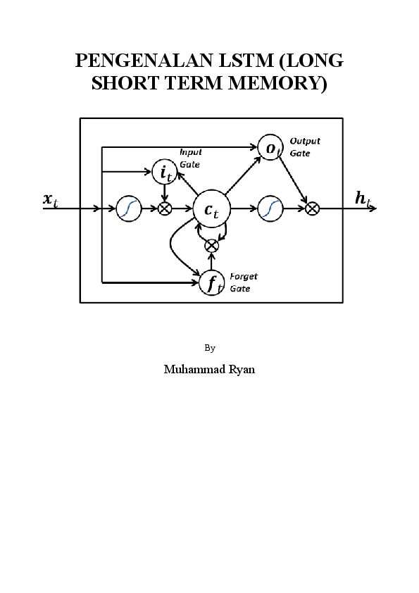 Pdf Pengenalan Lstm Long Short Term Memory