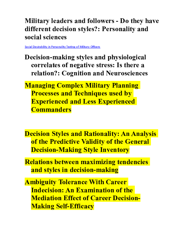 (DOC) Ambiguity Tolerance in Organizations Definition and Future ...