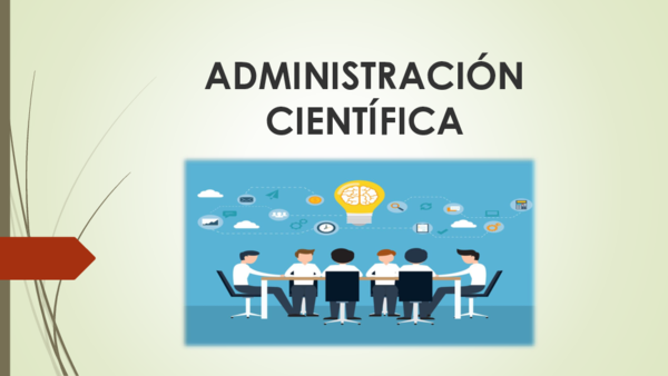 (PPT) ADMINISTRACIÓN CIENTÍFICA