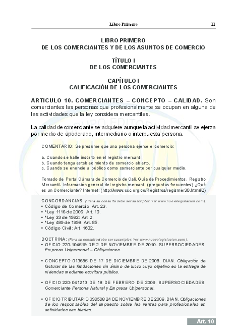 (PDF) LIBRO PRIMERO DE LOS COMERCIANTES Y DE LOS ASUNTOS DE COMERCIO ...