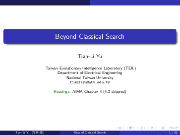 (PDF) Beyond Classical Search