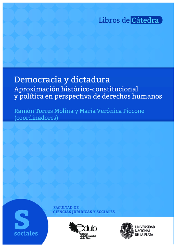 (PDF) DEMOCRACIA Y DICTADURA. Aproximacion historico constitucional y politica en perspectiva de ...