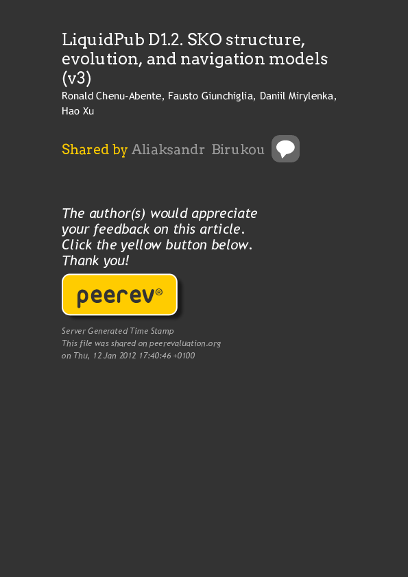 (PDF) SKO structure, evolution, and navigation models (v3) | Gloria ...