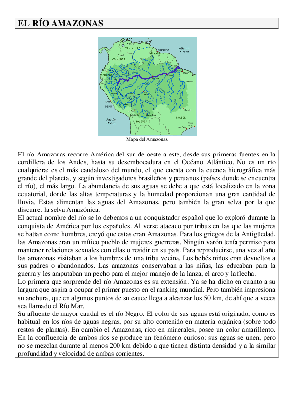 (PDF) EL RÍO AMAZONAS