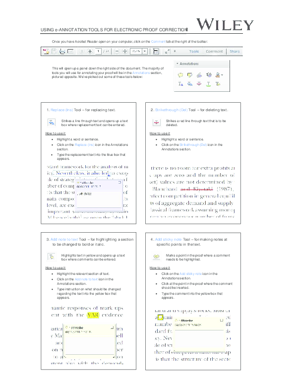 (PDF) USING e-ANNOTATION TOOLS FOR ELECTRONIC PROOF CORRECTION