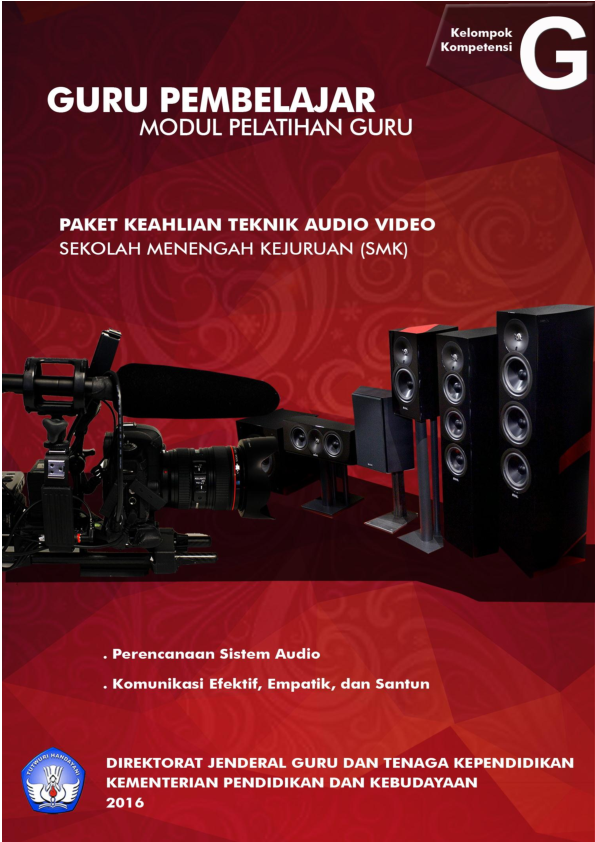 G teknik audio video perencanaan sistem audio
