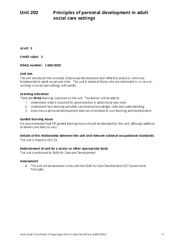 (PDF) Unit 202 Principles of personal development in adult social care ...