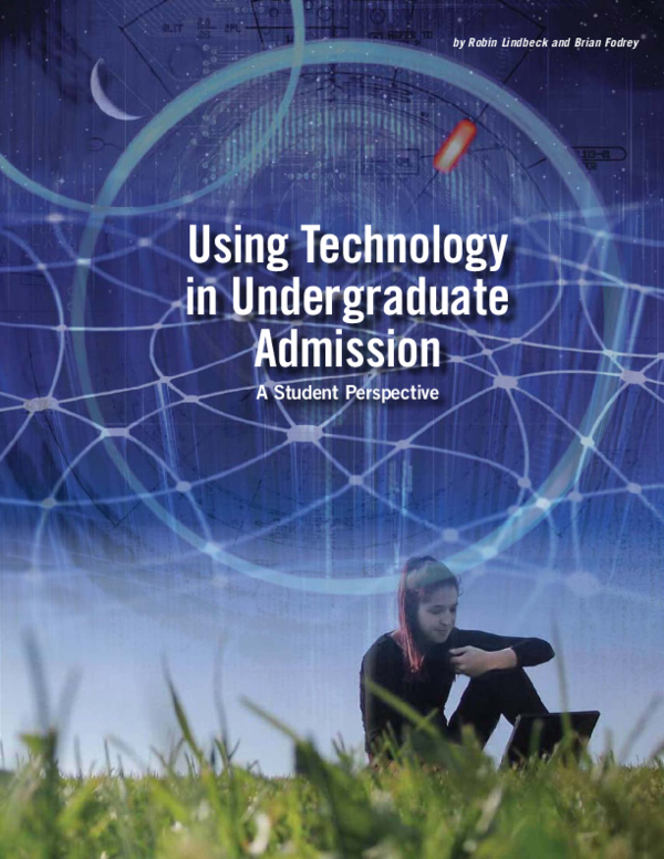 (PDF) Using Technology in Undergraduate Admission: A Student Perspective