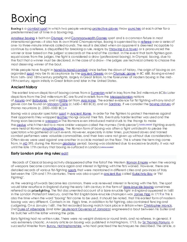 (DOC) Boxing