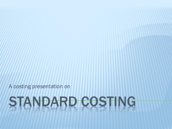 (PPT) STANDARD COSTING.pptx