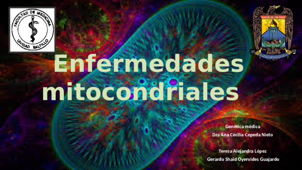 (PPT) Enfermedades mitocondriales