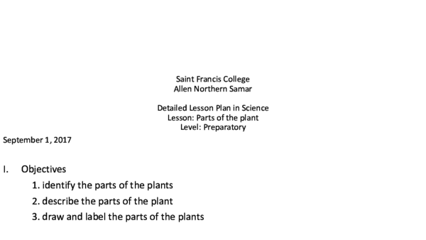 (PPT) Grade 3 lesson plan