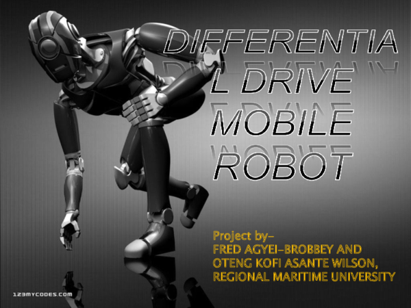 (PPT) DIFFERENTIAL DRIVE MOBILE ROBOT