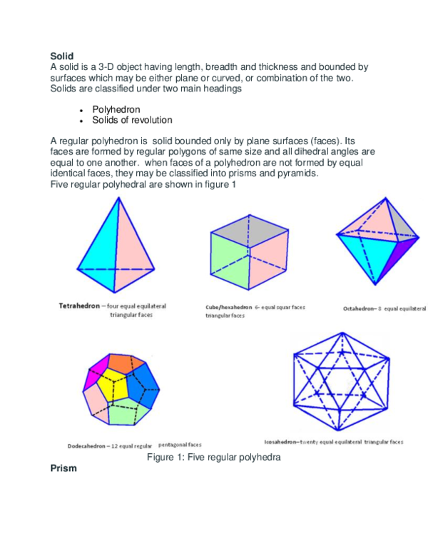 (DOC) Projection of Solids Problems | chand ali - Academia.edu