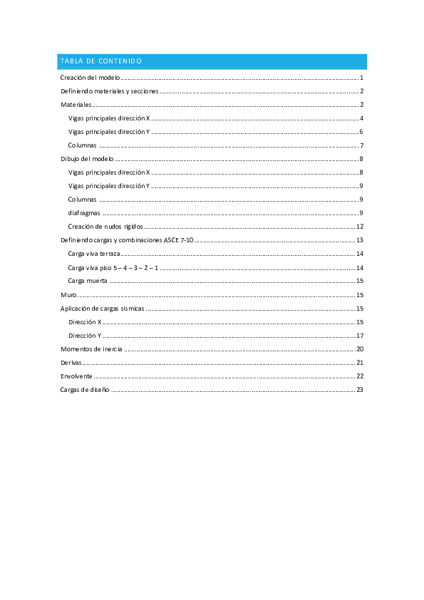 (PDF) Modelado edificio de hormigon SAP 2000