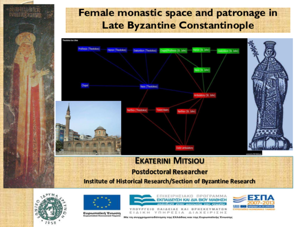 (PDF) Female monastic space and patronage in Late Byzantine ...