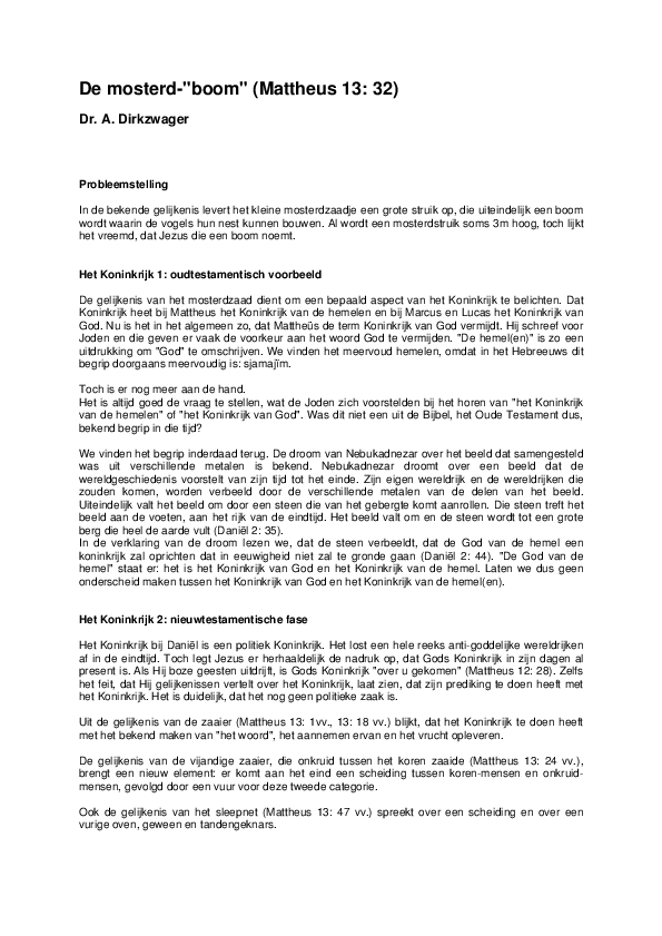 (PDF) De mosterd-"boom" (Mattheus 13: 32)
