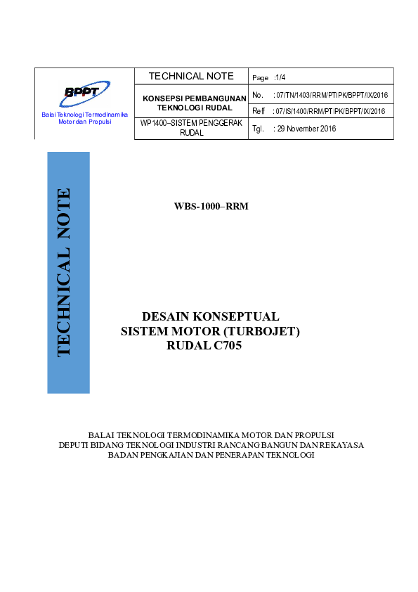 (DOC) Desain Konseptual Turbojet Engine dengan metode Phototyping untuk ...