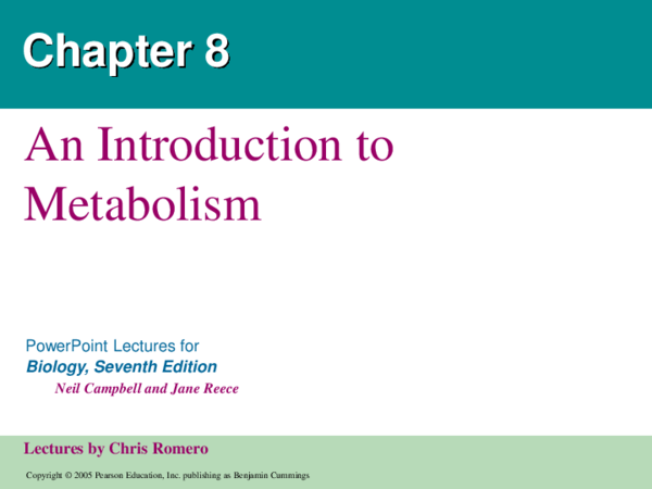 (PPT) 08 ENERGY AND METABOLISM.ppt
