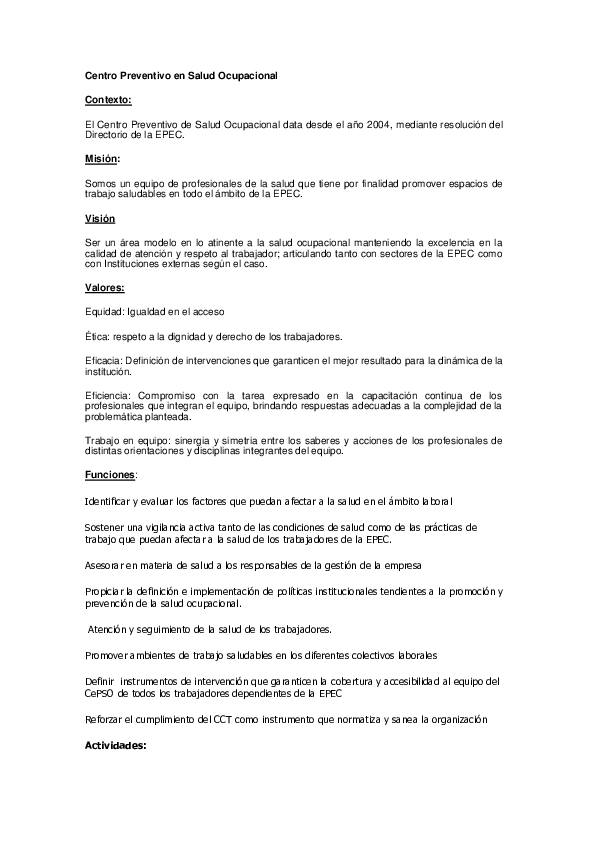 (DOC) MISION Y VISON CEPSO