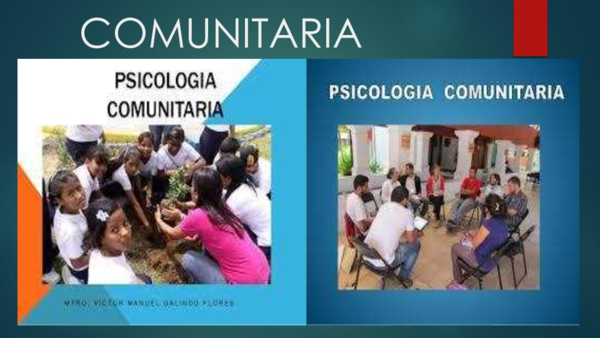 (PDF) PSICOLOGIA COMUNITARIA