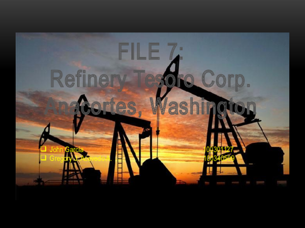 (PPT) Tesoro Refinery Explosion sin video