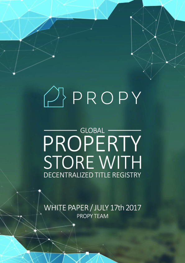 (PDF) Propy White Paper 17 Jul