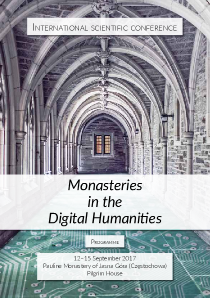 (PDF) Monasteries in Time and Space: The Possibilities of GIS for ...
