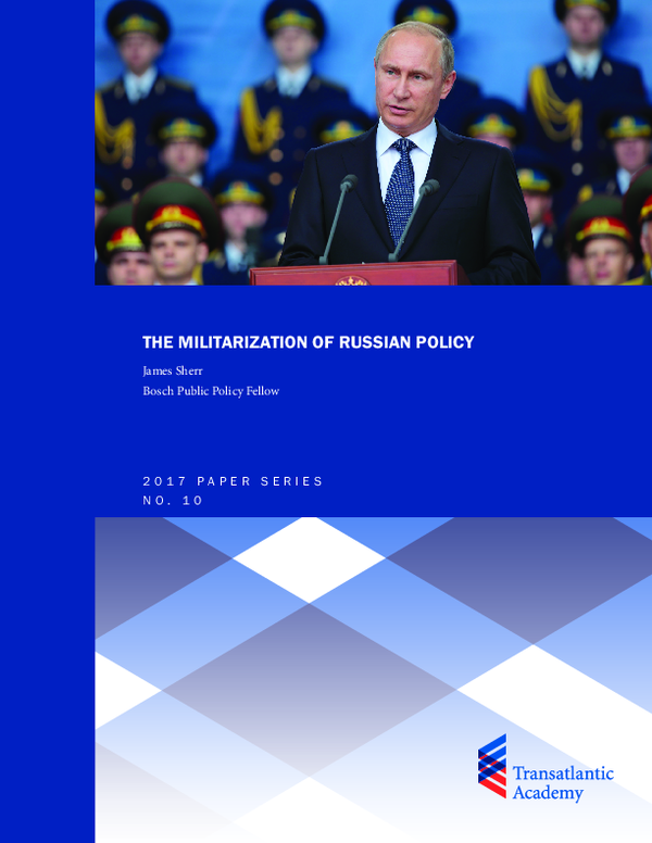 (PDF) THE MILITARIZATION OF RUSSIAN POLICY