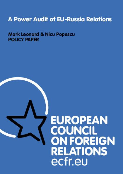 (PDF) A power audit of EU-Russia relations