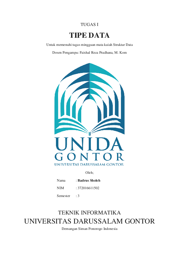 (PDF) TIPE DATA