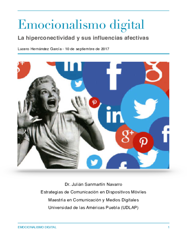 (PDF) Emocionalismo digital