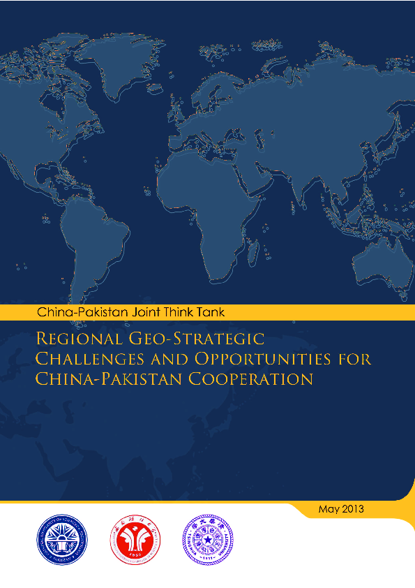 (PDF) . Regional Geo Strategic Challenges and Opportunities for China ...