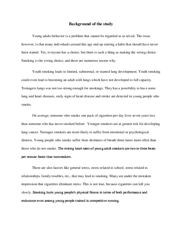 (DOC) Background of the study