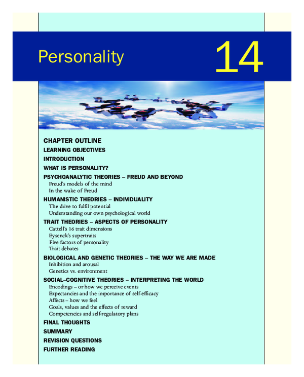 Pdf Chapter Outline Learning Objectives