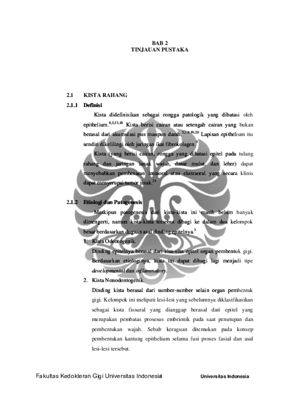 (PDF) Kista dentigerous