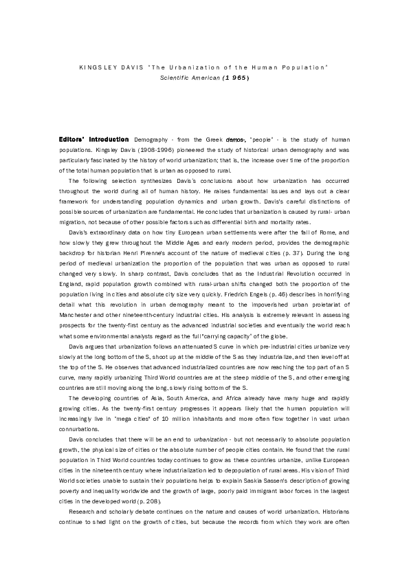 (PDF) KINGSLEY DAVIS