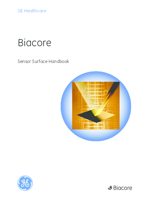 (PDF) GE Healthcare Biacore Sensor Surface Handbook