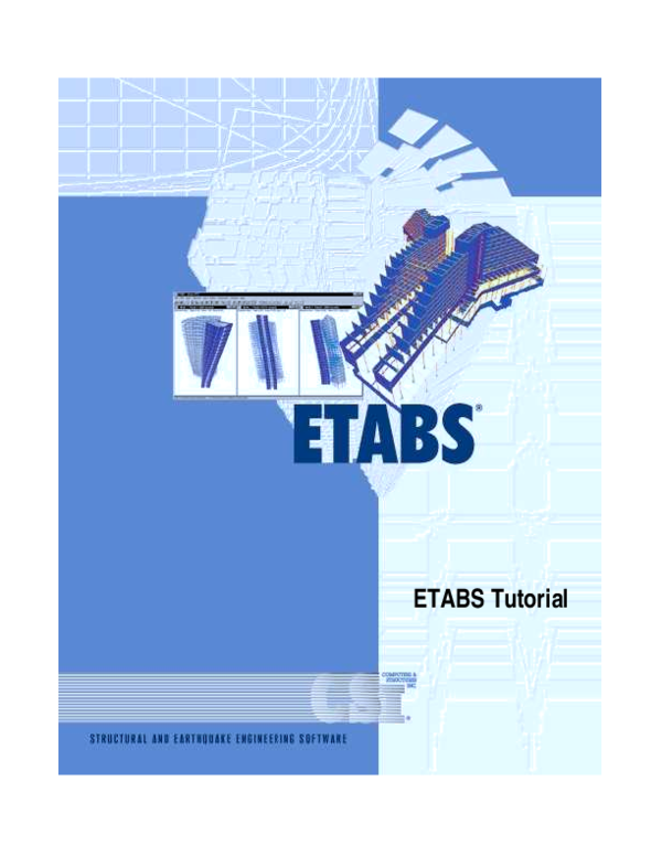 (PDF) ETABS Tutorial